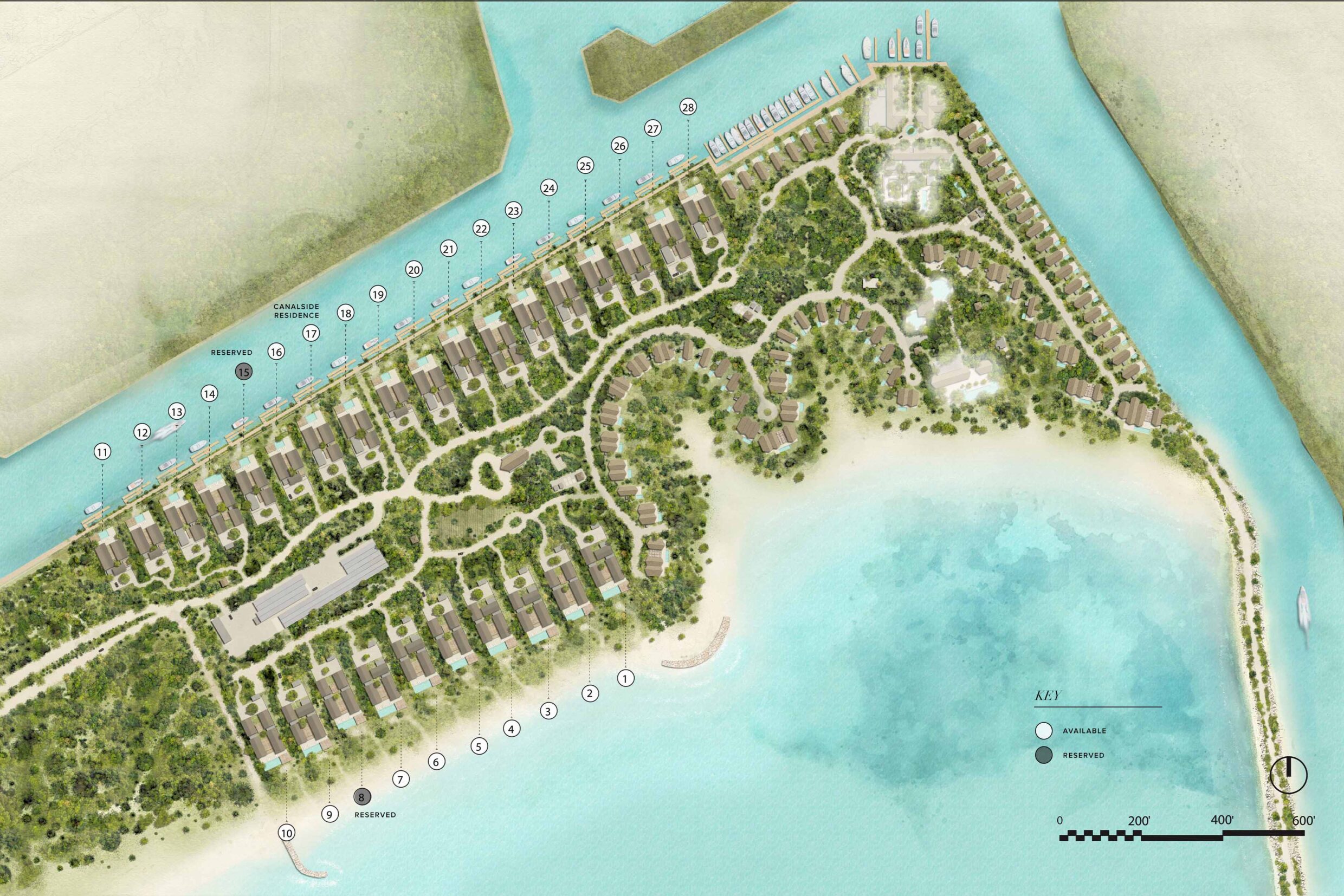 Six Senses Residences, Canalside №17, Grand Bahama